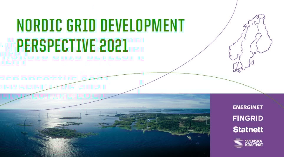 Nordic Grid Development Perspective 2021 baner vei mot klimanøytralt ...